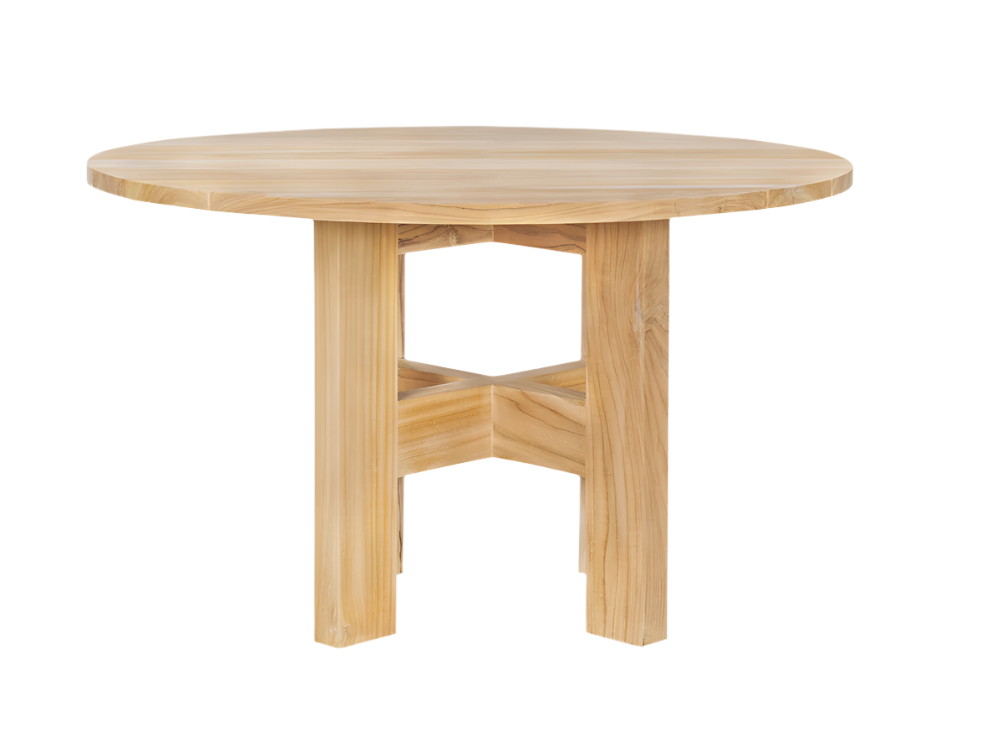 Johnny Outdoor Round Dining Table 1.2m – Bauhaus